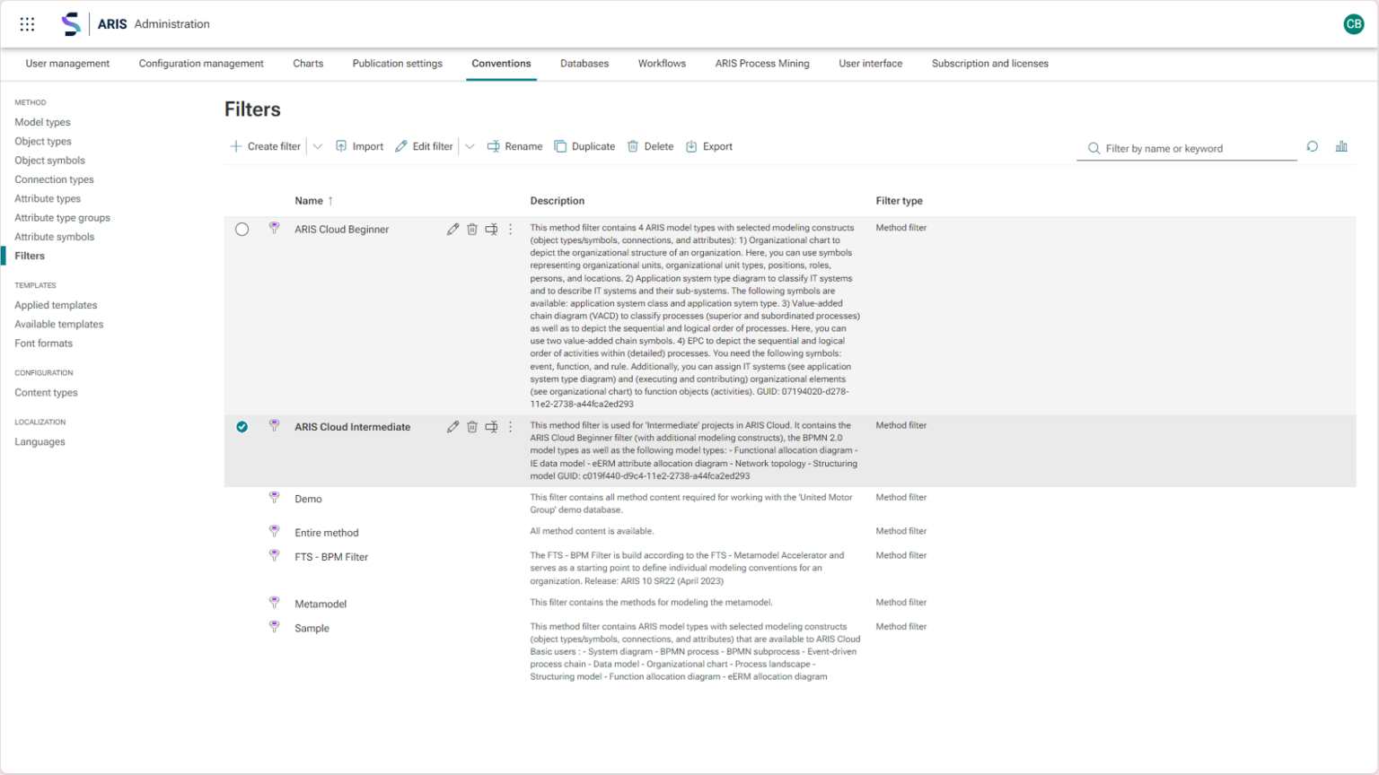 ARIS Advanced - ARIS