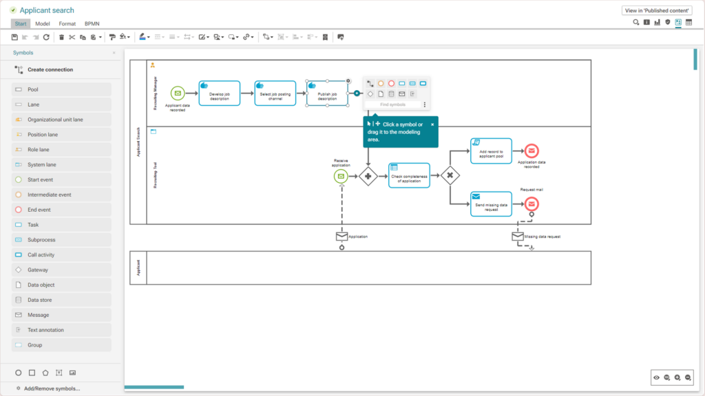 ARIS Basic: Easy and Intuitive Process Design Tools