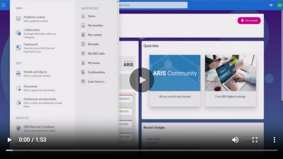 Video: Risk & Compliance Configuration - ARIS